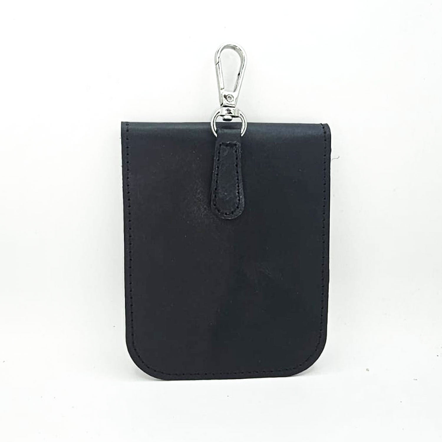 Best Leather Faraday Bag Key Fob - Black | The Faraday Bag (2026)